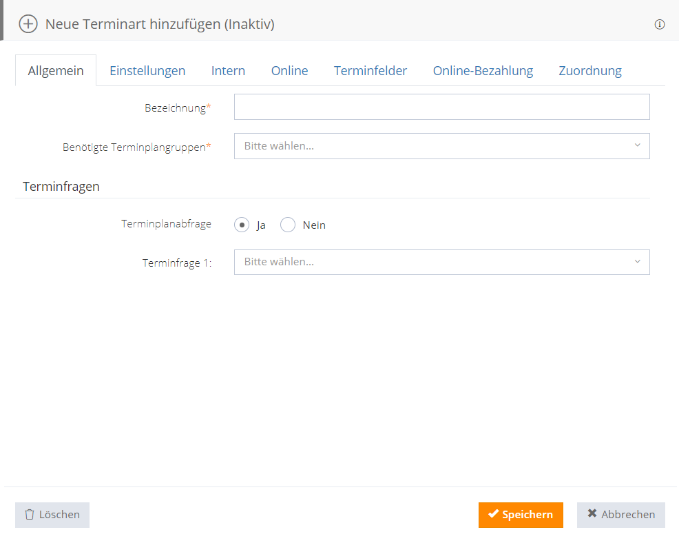Dokumentation | Terminland